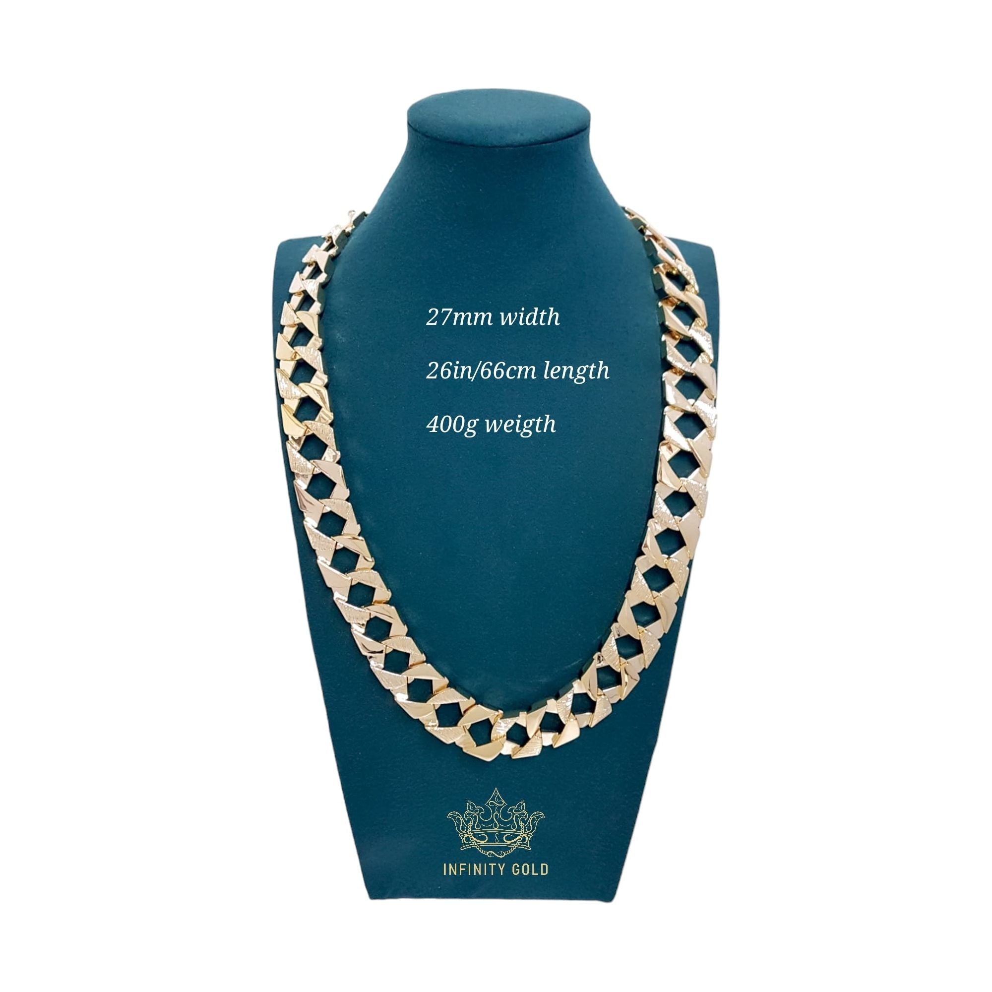 27mm Chaps Chain – INFINITY GOLD UK